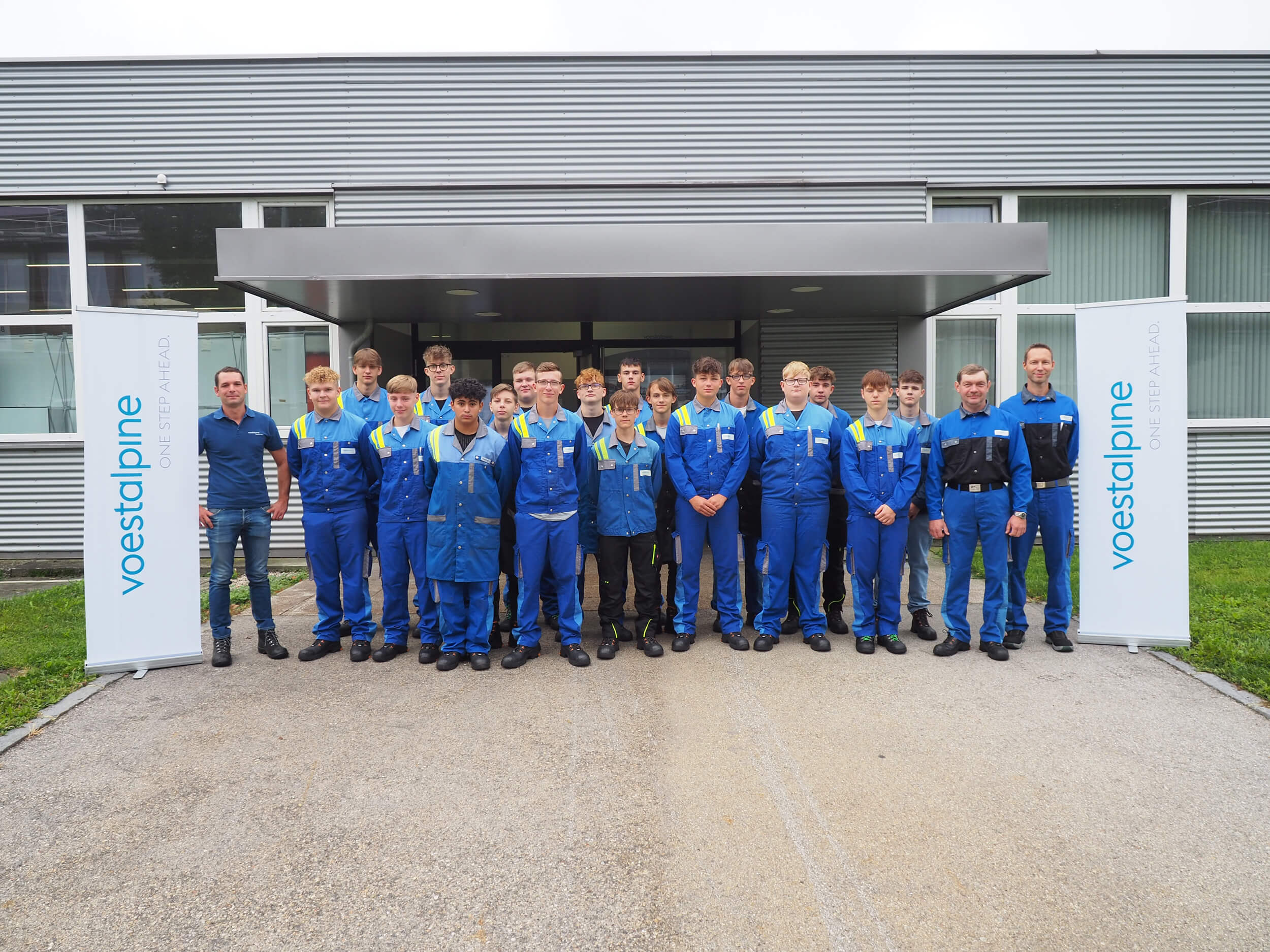 Neue Lehrlinge in Krems starten Ausbildung | voestalpine Lehre