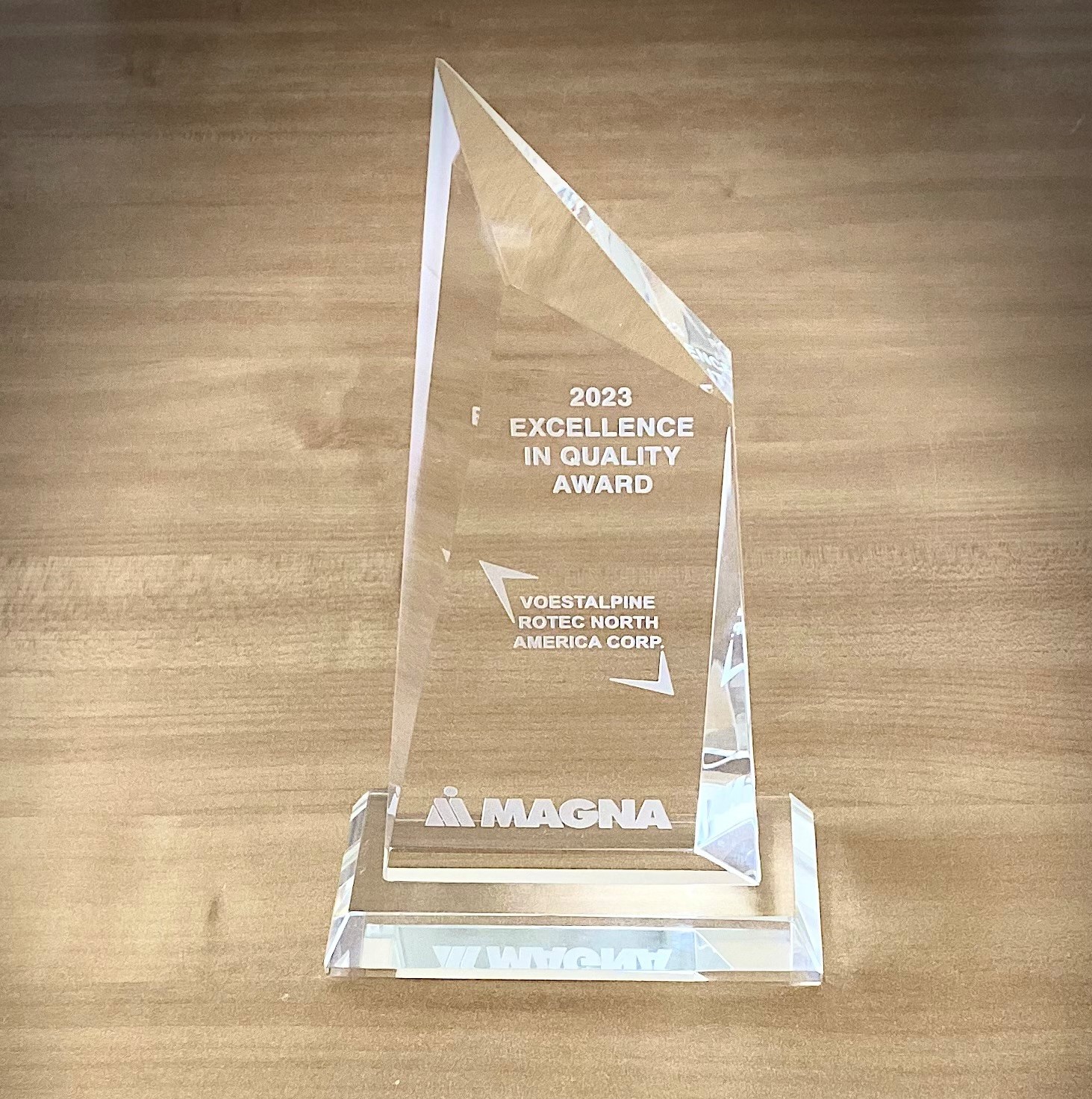 Recognized for excellence - voestalpine Rotec