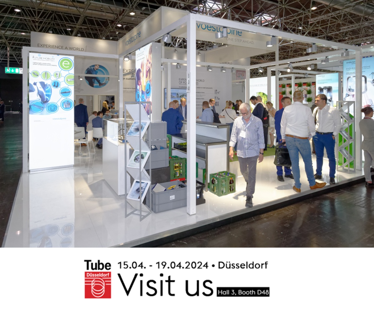 Visit us at the Tube 2024 in Düsseldorf - voestalpine Rotec