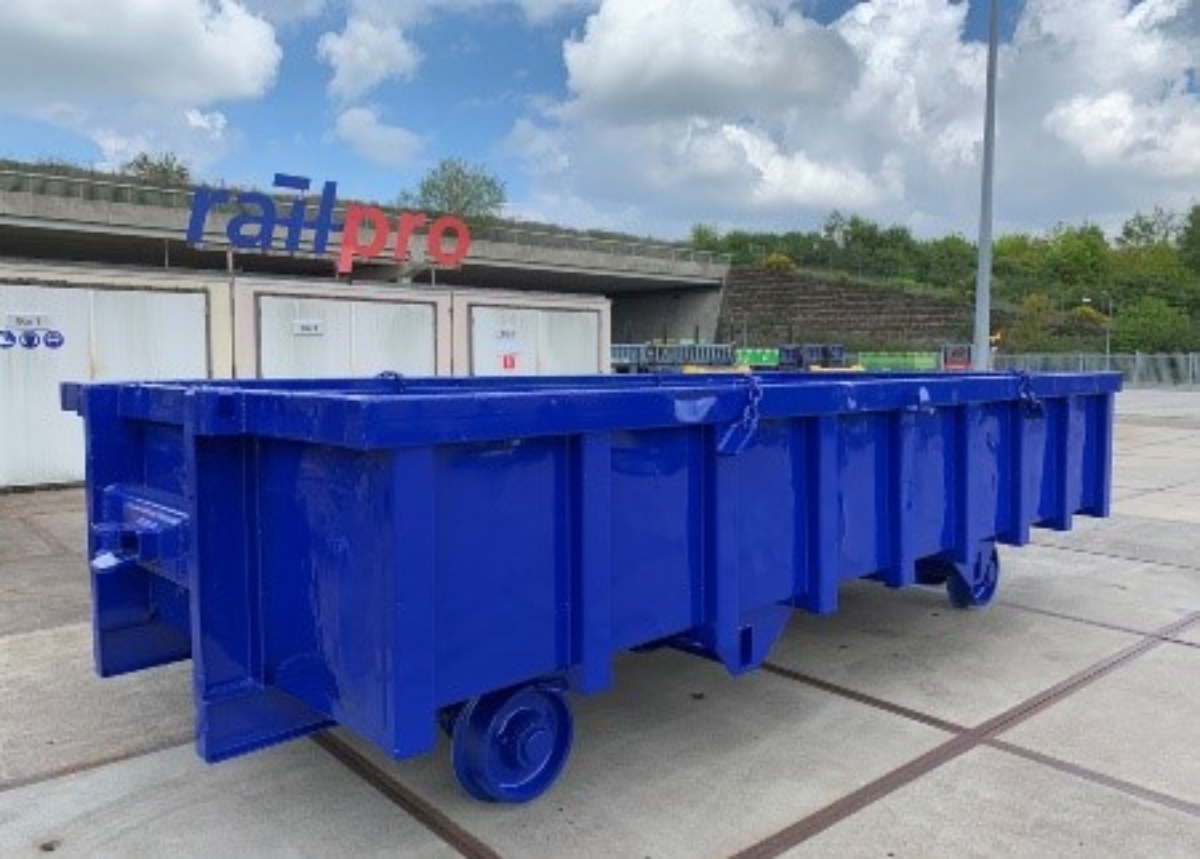 Regs-Waggon und Container- Lore: noch mehr Schienentransport nach ...