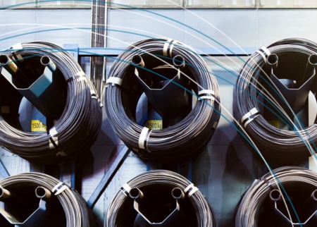 Flexible logistics - wire rod in 3 ton format - voestalpine Wire Technology