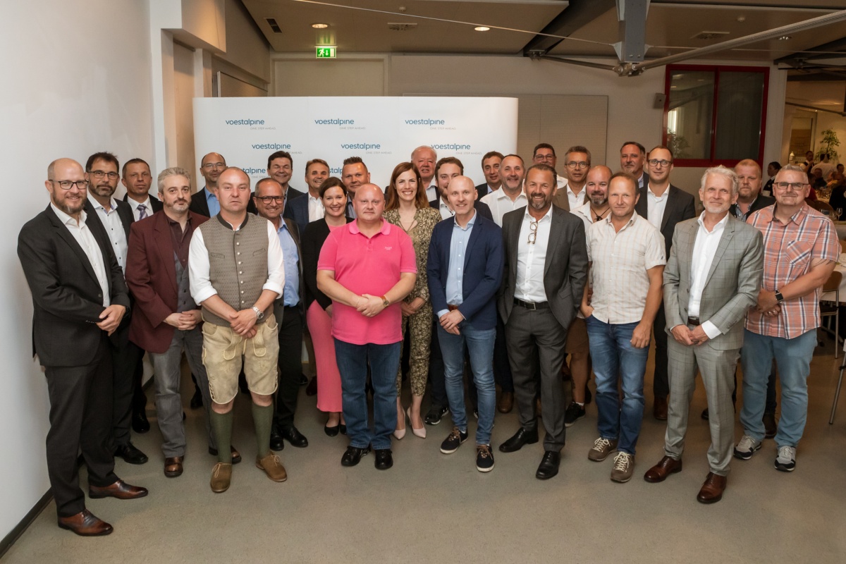Jubilarehrung für Mitarbeiter:innen der voestalpine Wire Austria und ...